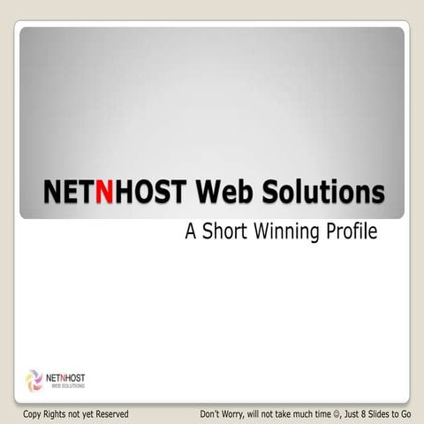 Netnhost web solutions profile | PPSX