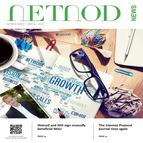 Netnod News Magazine #4, 2015 | PDF