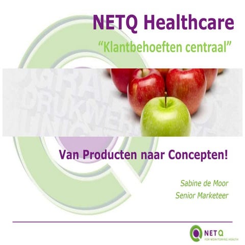 NETQ healthcare concepting workshop | PPT