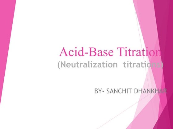Theories of acid and base | PDF | Chemistry | Science