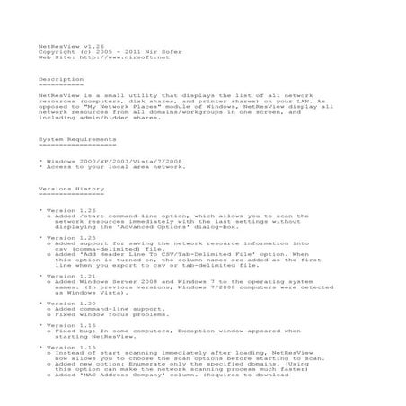 Netresview | ZIP | Operating Systems | Computer Software and Applications