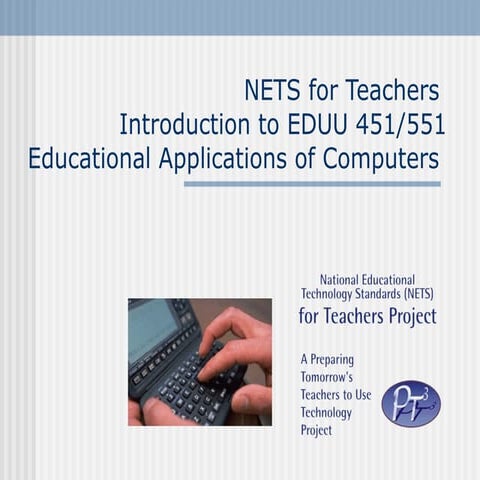 ISTE Technology Standards for Teachers | PPTX