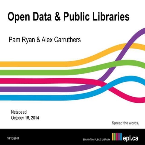 Open Data & Public Libraries | PPTX