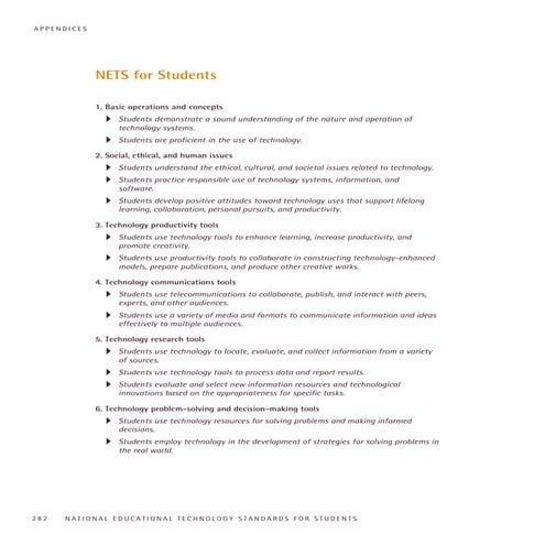 Netss Standards Students 17 | PDF
