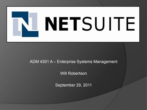 NetSuite ERP Workflow | KEY | Business Accounting & Finance | Business