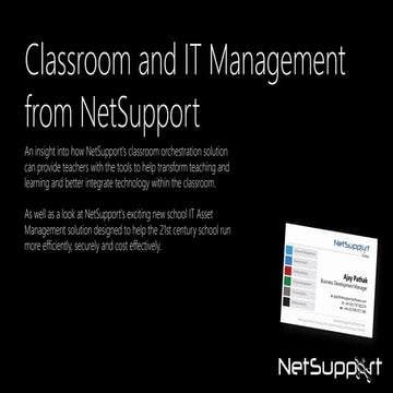 Netsupport | PDF | Computing | Technology & Computing