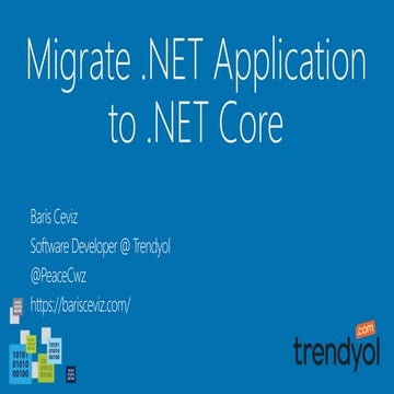 Migrating Net Application To Net Core Ppt 7408
