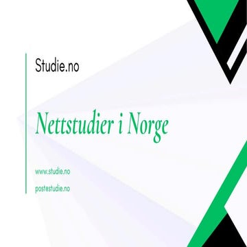 Nettstudier i Norge - Studiekatalogen - Studie.no.pdf