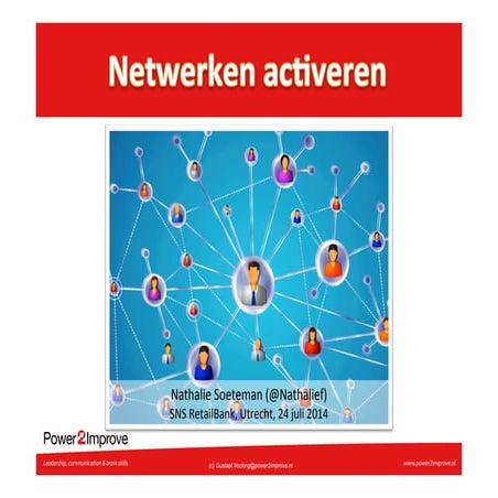 Netwerken activeren | PPT