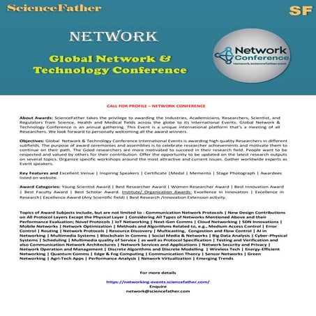 Global Network and Technology Conference | PDF