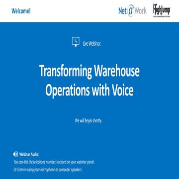 Transform Warehouse Operations with Voice Technology | PDF