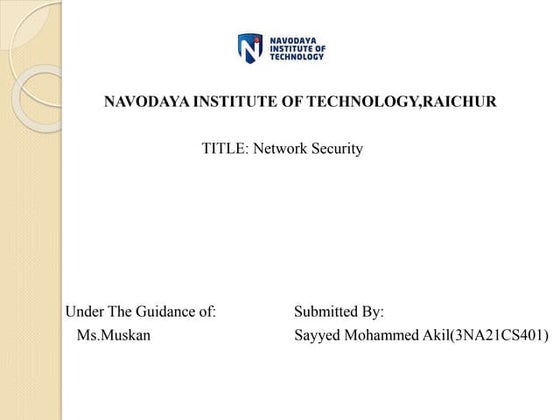 Network security ppt | PPTX | Internet Safety | Parenting