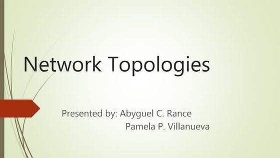 Computer network topology | PDF