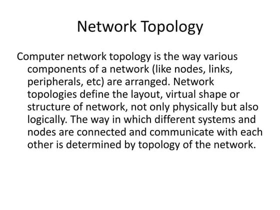 NPS-Session 3_Network Topologies.pptxklu | PPT