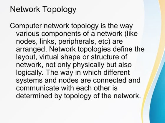 NPS-Session 3_Network Topologies.pptxklu | PPT