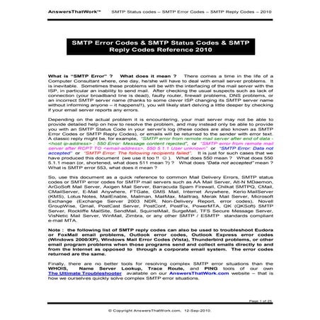 Network 3-smtp_server_status_codes_and_smtp_error_codes | PDF
