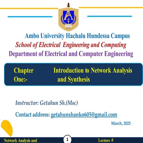 NETWORK ANALYSIS CHAPTER ONE (-01) .pptx