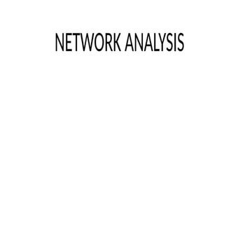 NETWORK ANALYSIS PPT.pptx PERT CPW COST EFFECTIVE AND COST BENEFIT ...