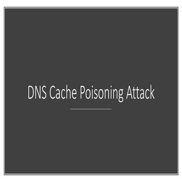 Network And Application Layer Attacks Ppt