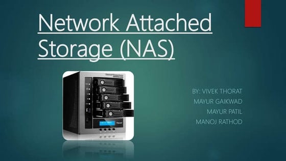 Types of Storage Devices in Network | PPTX