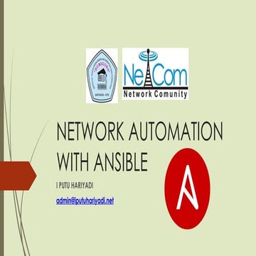 SETTING NETWORK AUTOMATION WITH ANSIBLE.pptx