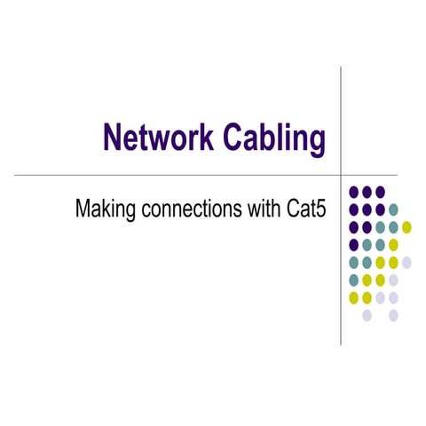 Network Cabling | PPT
