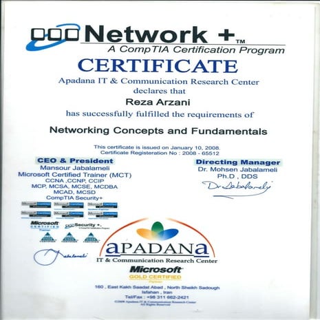 Network conceots and fundamentals | PDF