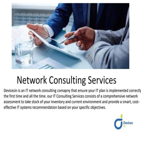 Network consulting services | PPT