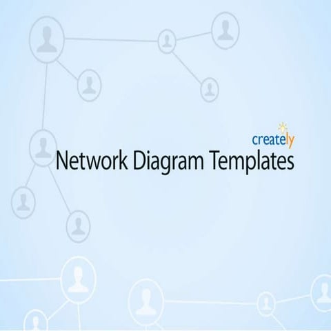 Network Diagram Templates by Creately | PPTX