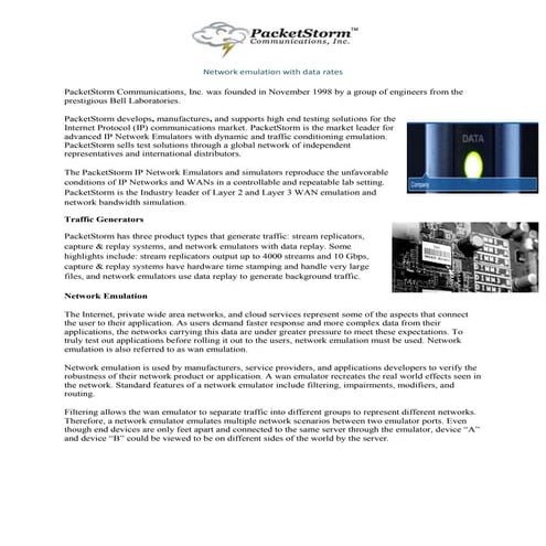 MIMIC Simulator Network Simulator | PDF