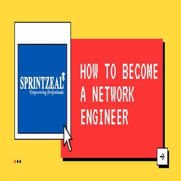 HOW TO BECOME A NETWORK ENGINEER | PPT