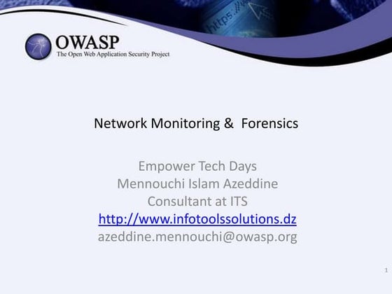 Network Forensic Packet Analysis Using Wireshark | PDF