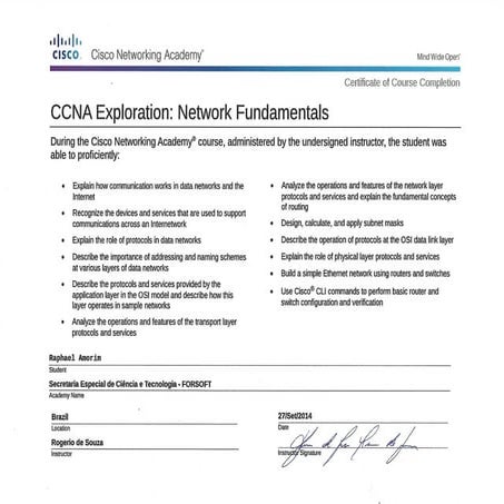 Network fundamentals | PDF