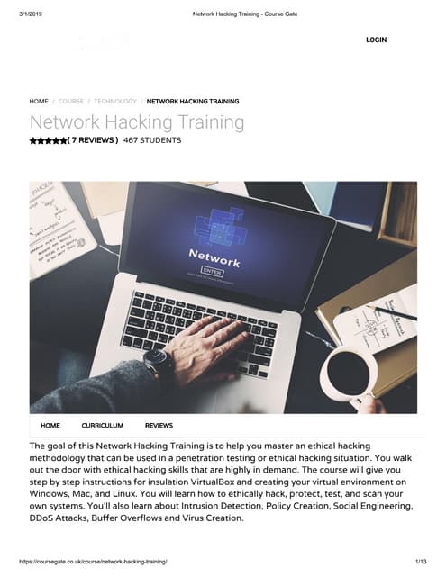 Diploma in Cyber Security - Course Gate | PDF