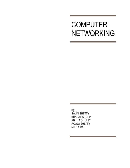 Computer Network Ppt Ppt Computer Networking Computing