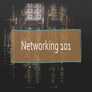 Networking 101 | PPTX