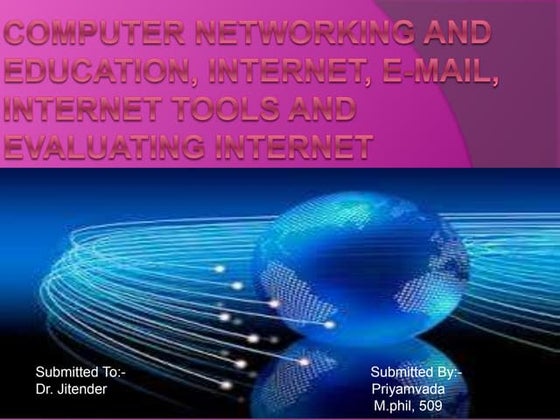 Internet and Networking | PPT