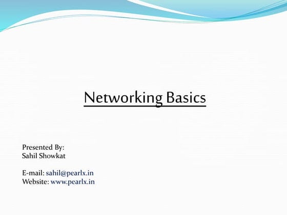 Types of Network Architecture | PPT