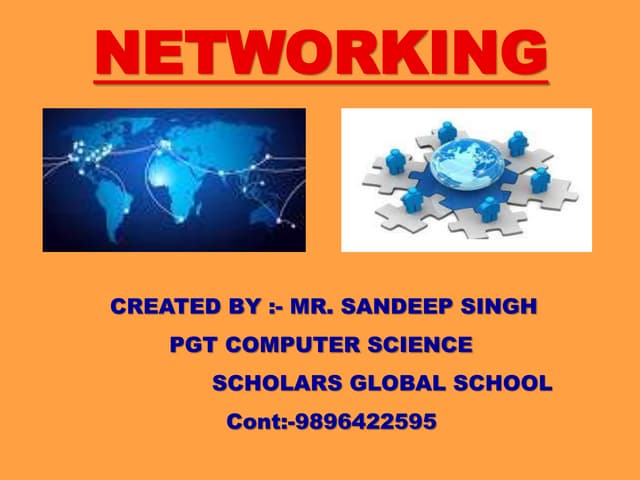 Networking By Sandeep Sirppt