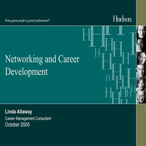 Networking and Career Development | PPT