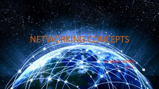 PPT Introduction to types of networks | PPTX