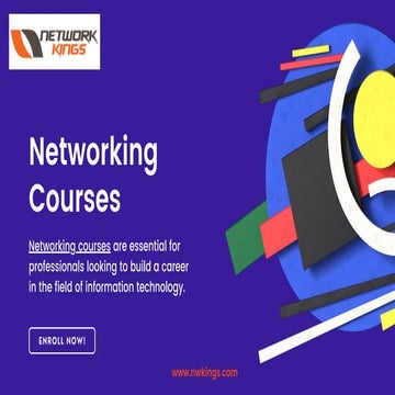 Best Networking Courses Online | PDF