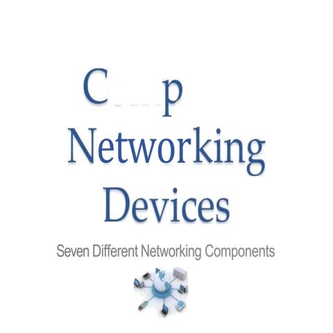 Networking System Devices Presentation Pptx Computer Networking Computing
