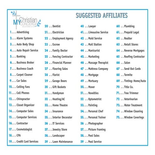 Networking Group Ideas For Who I Want | PDF