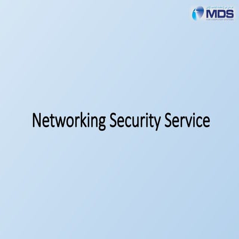 MDS CS offers Networking IT Solutions.pptx