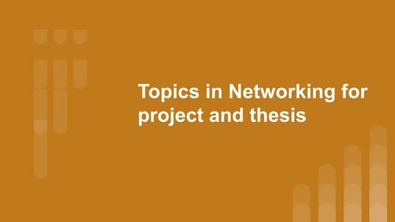 Master-Thesis-in-Ns3 | PPT