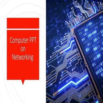 Networking ppt | PDF