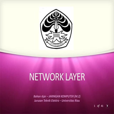 Network layer m6 | PDF