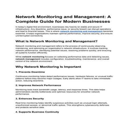 Modern Network Management Techniques.pptx