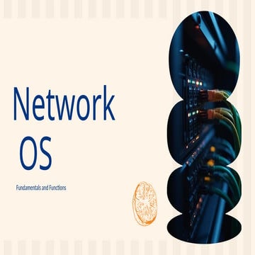 Network OS.pptx network operating system | PPTX